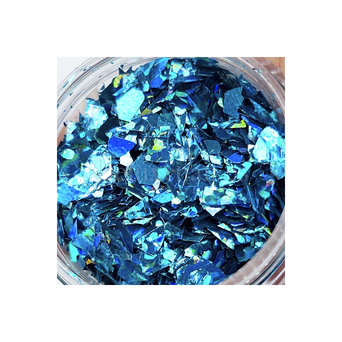Vidrio Roto Y Azul
